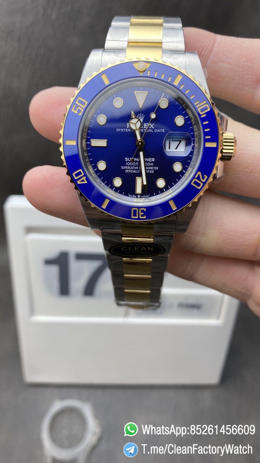 Clean Factory Submariner 126613LB Blue Dial Blue Ceramic Bezel 41mm 904 ...