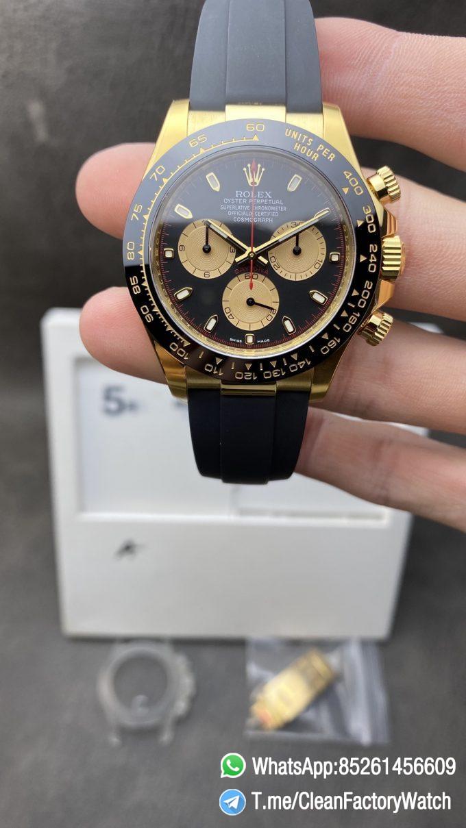 Clean Factory Watch Daytona 116518 Best Edition Paul Newman Black Dial ...