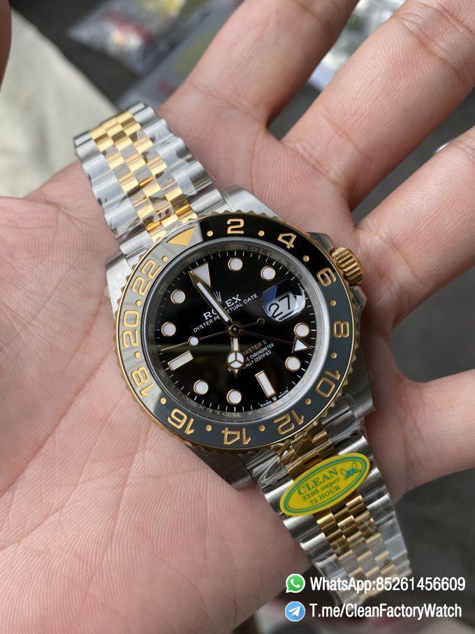 Clean Factory GMT Master II 126713GRNR Oystersteel and Yellow Gold ...
