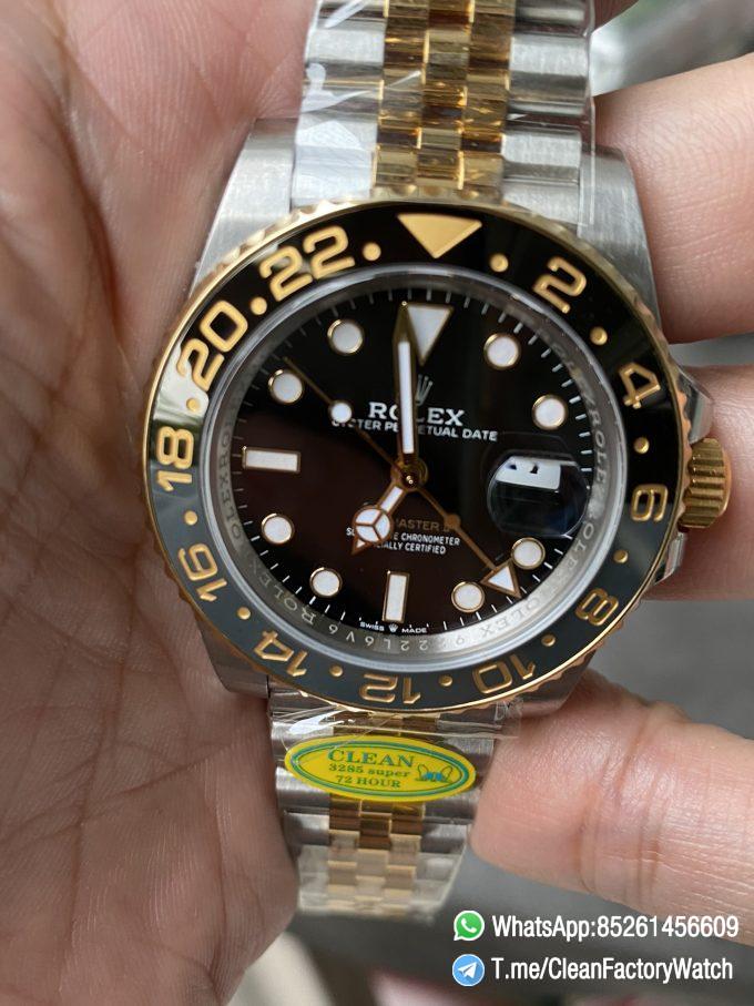 Clean Factory GMT Master II 126713GRNR Oystersteel and Yellow Gold ...