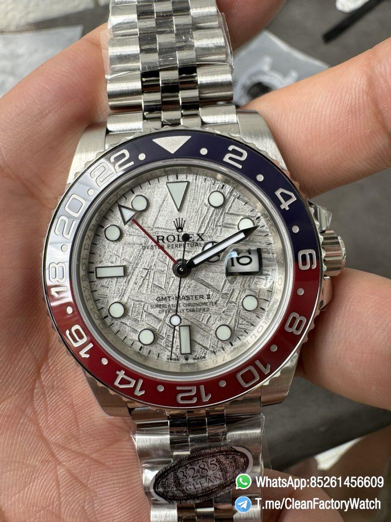 Clean Factory Watches GMT-Master II 126719 BLRO Blue & Red Ceramic ...