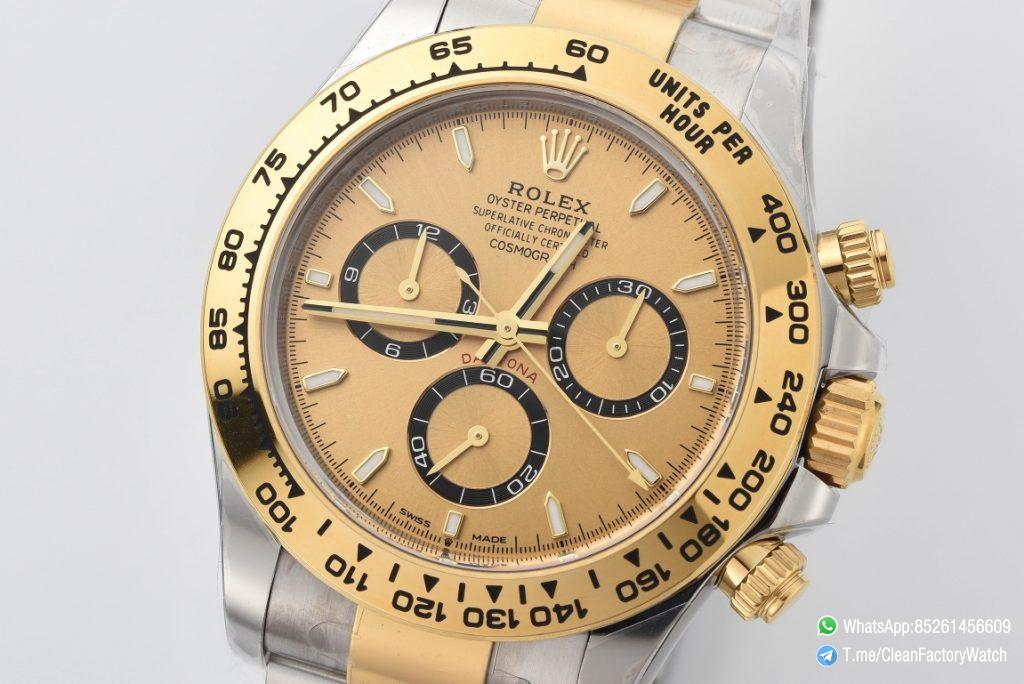 CF Daytona 126503 Golden & Black Counter Ring Dial Oystersteel and ...