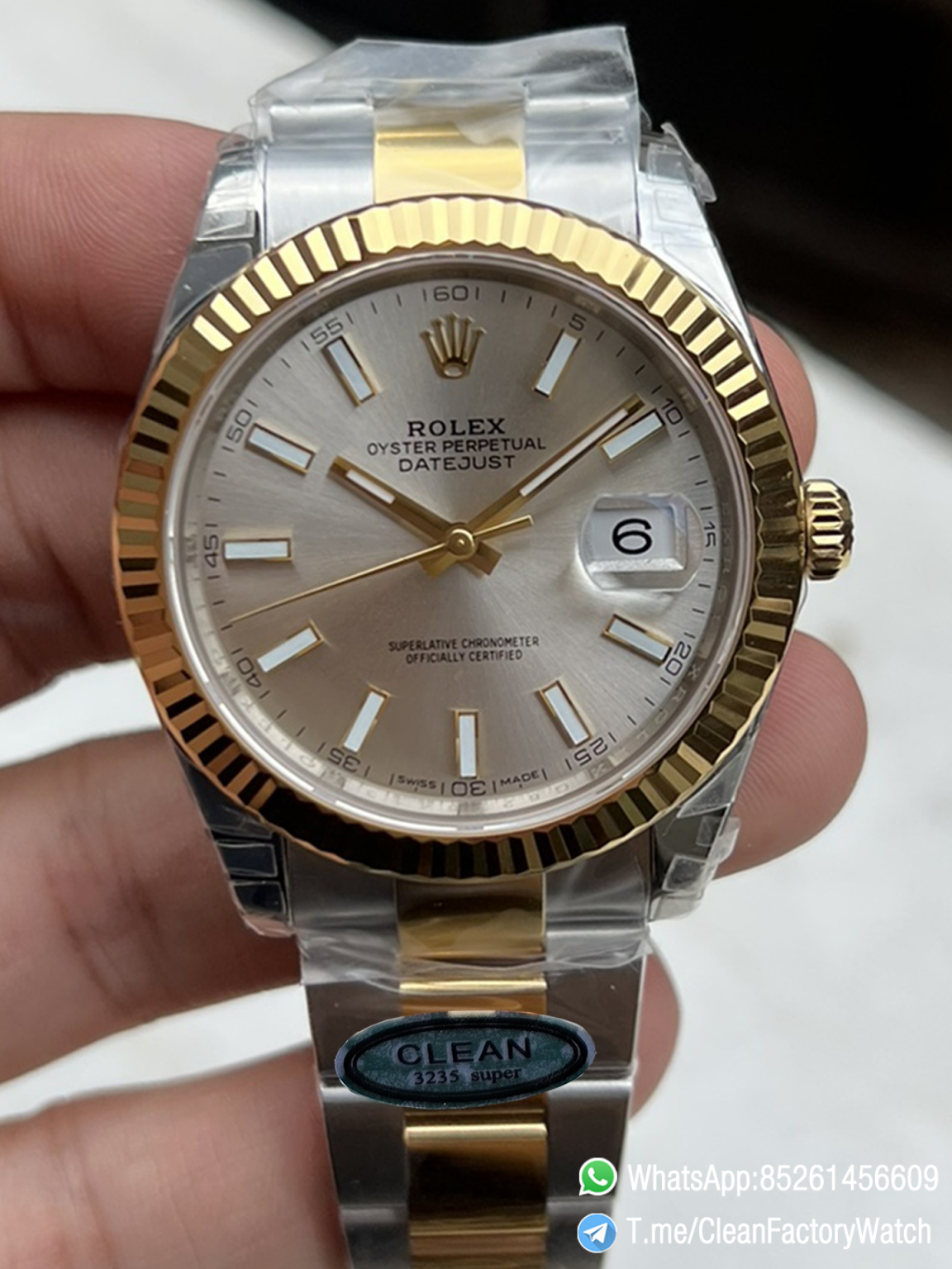 Datejust – Clean Factory Watch | The Best Super Clone Watches Store in ...